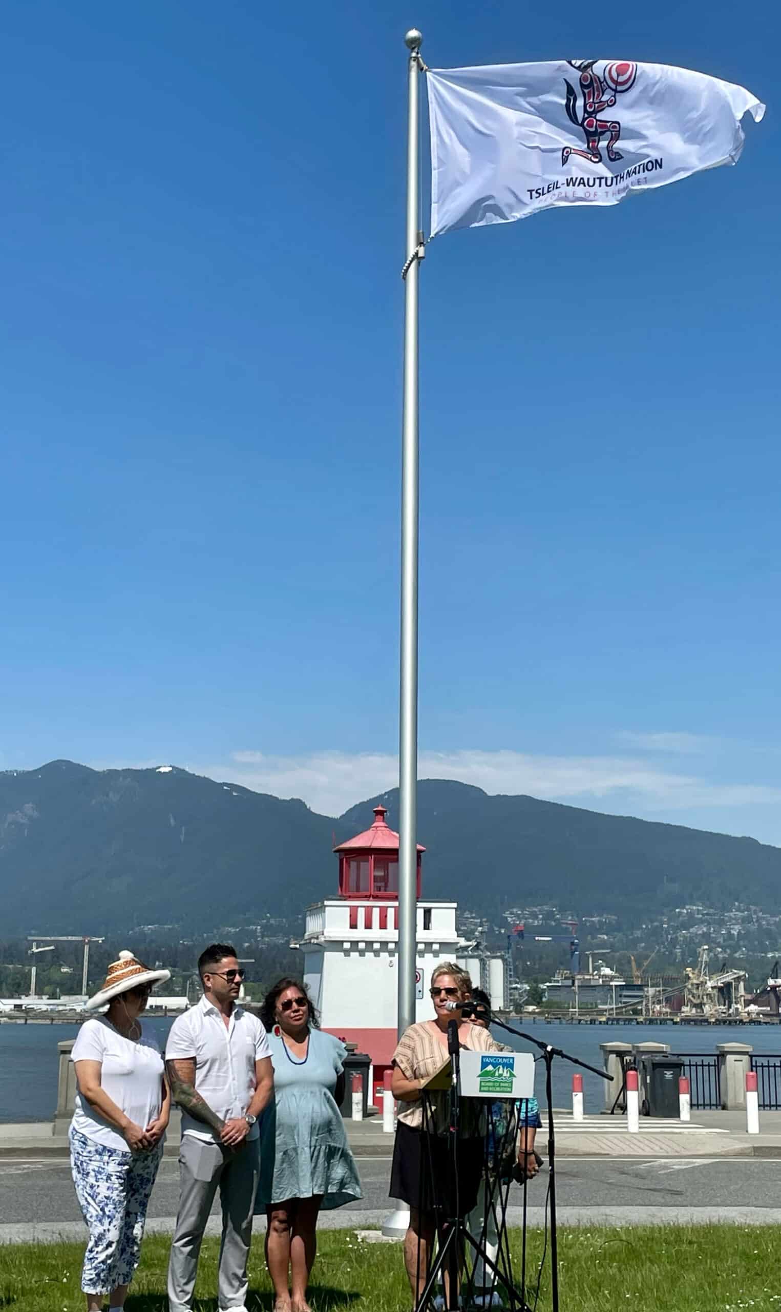 Musqueam, Squamish and Tsleil-Waututh Flags Raised at Stanley Park’s ...