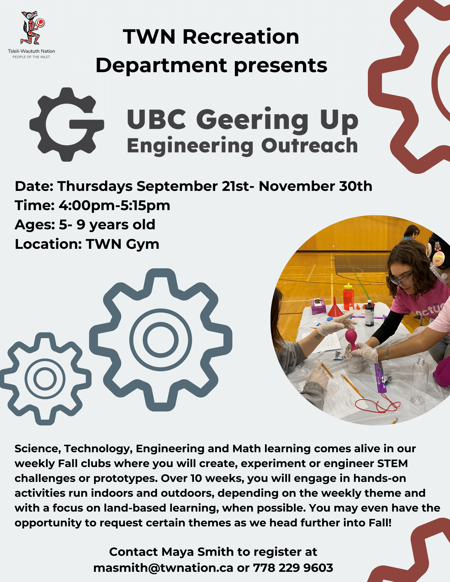 Recreation & Programs - Tsleil-Waututh Nation