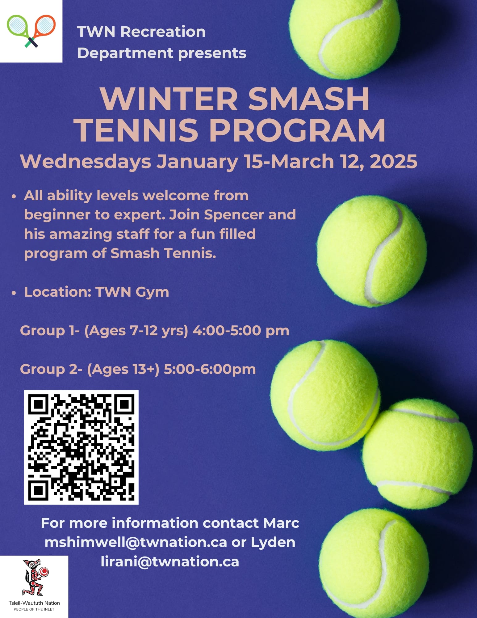 Recreation & Programs - Tsleil-Waututh Nation